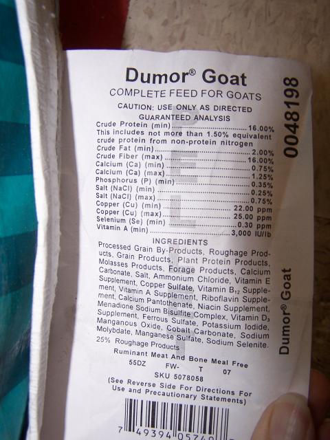 Need help choosing new feed! | BackYardHerds - Goats, Horses, Sheep ...